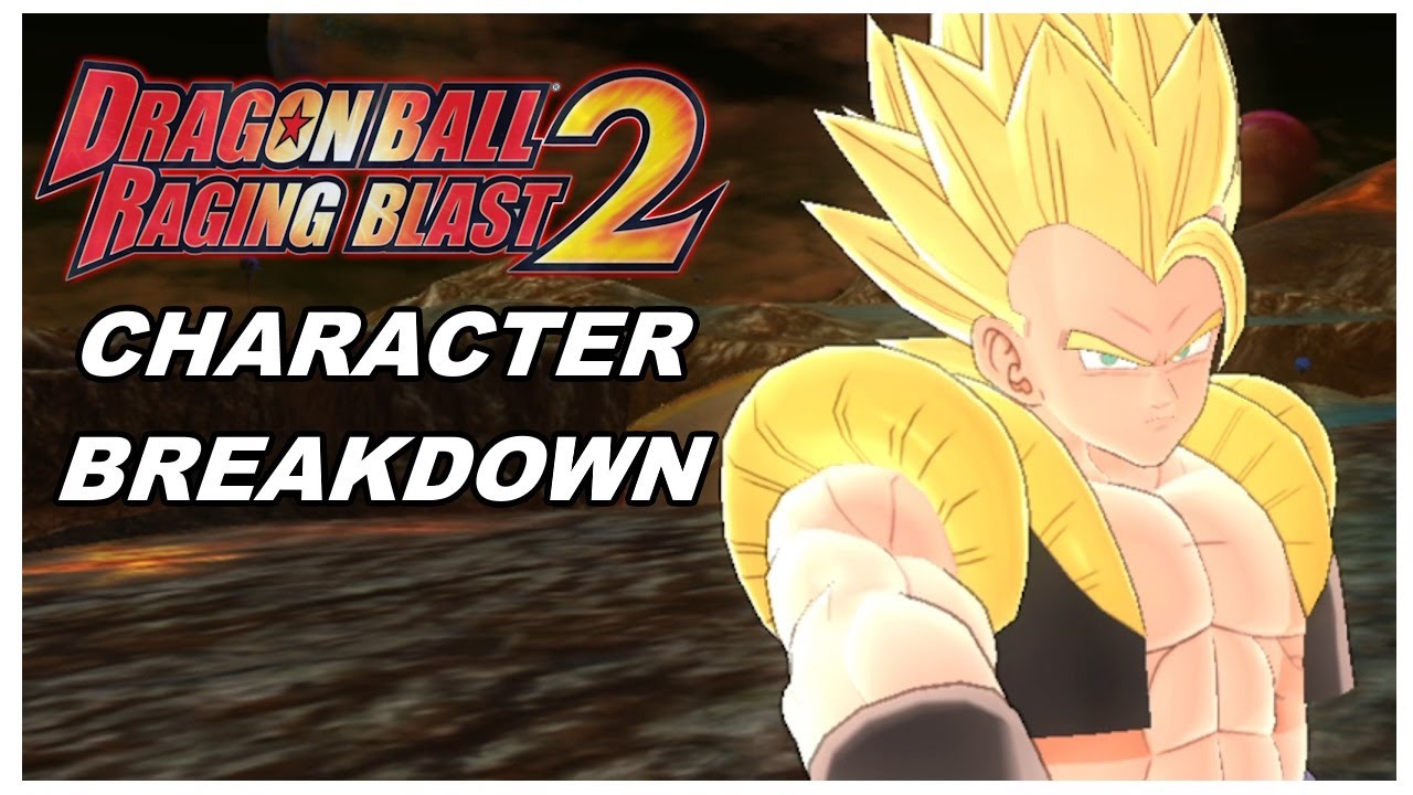 Dragon Ball Raging Blast 2 Character Breakdown: Super Gogeta - YouTube
