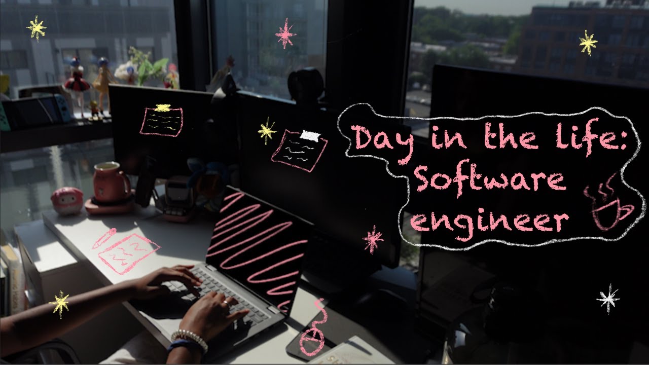 A Vague Day in The Life: WFH Software Engineer - YouTube