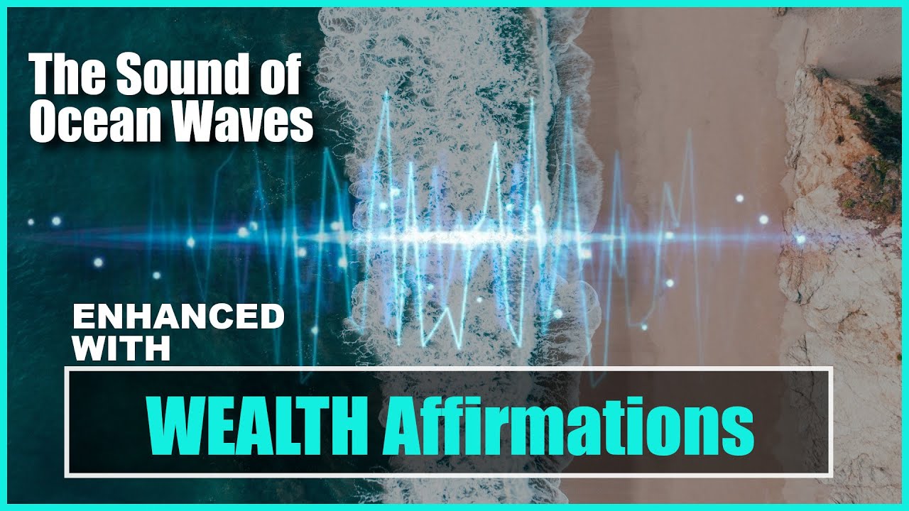 Wealth Affirmations: Subliminal Affirmations for Wealth (Ocean Sounds on Black Screen) - YouTube