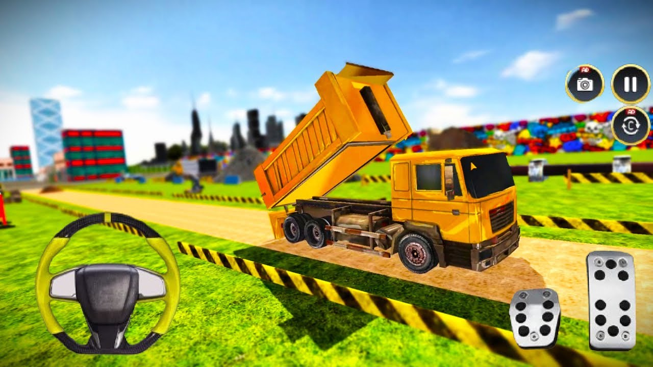 New City Road Construction Simulator 3D Game Construction Game Android ...