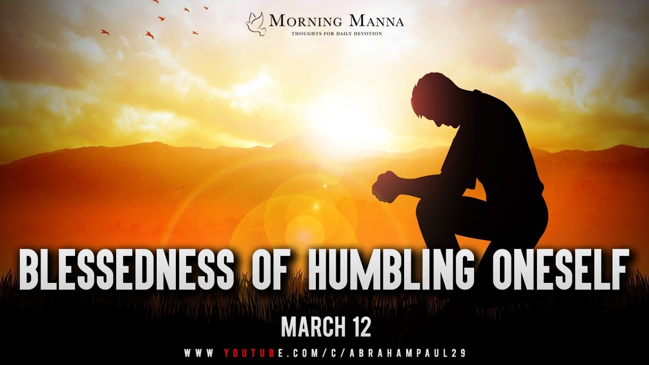 TPM DAILY MANNA ENGLISH || " FBLESSEDNESS OF HUMBLING ONESELF ...