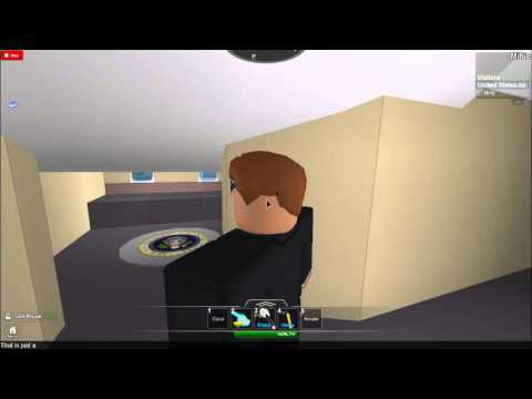 Tour of air force one on roblox. - YouTube
