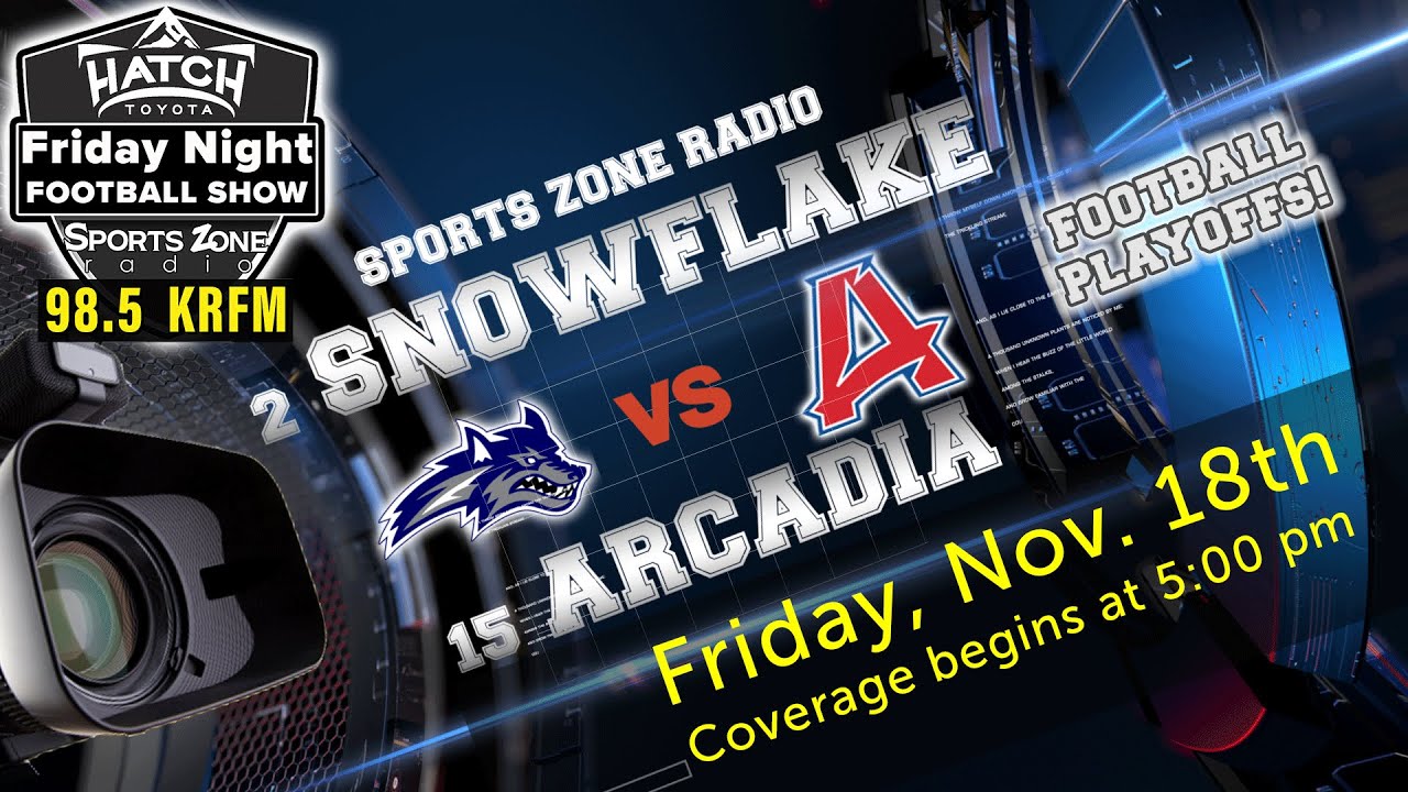 SZR/FNF - No. 2 Snowflake No. 15 Arcadia - 4A Football Playoffs - YouTube