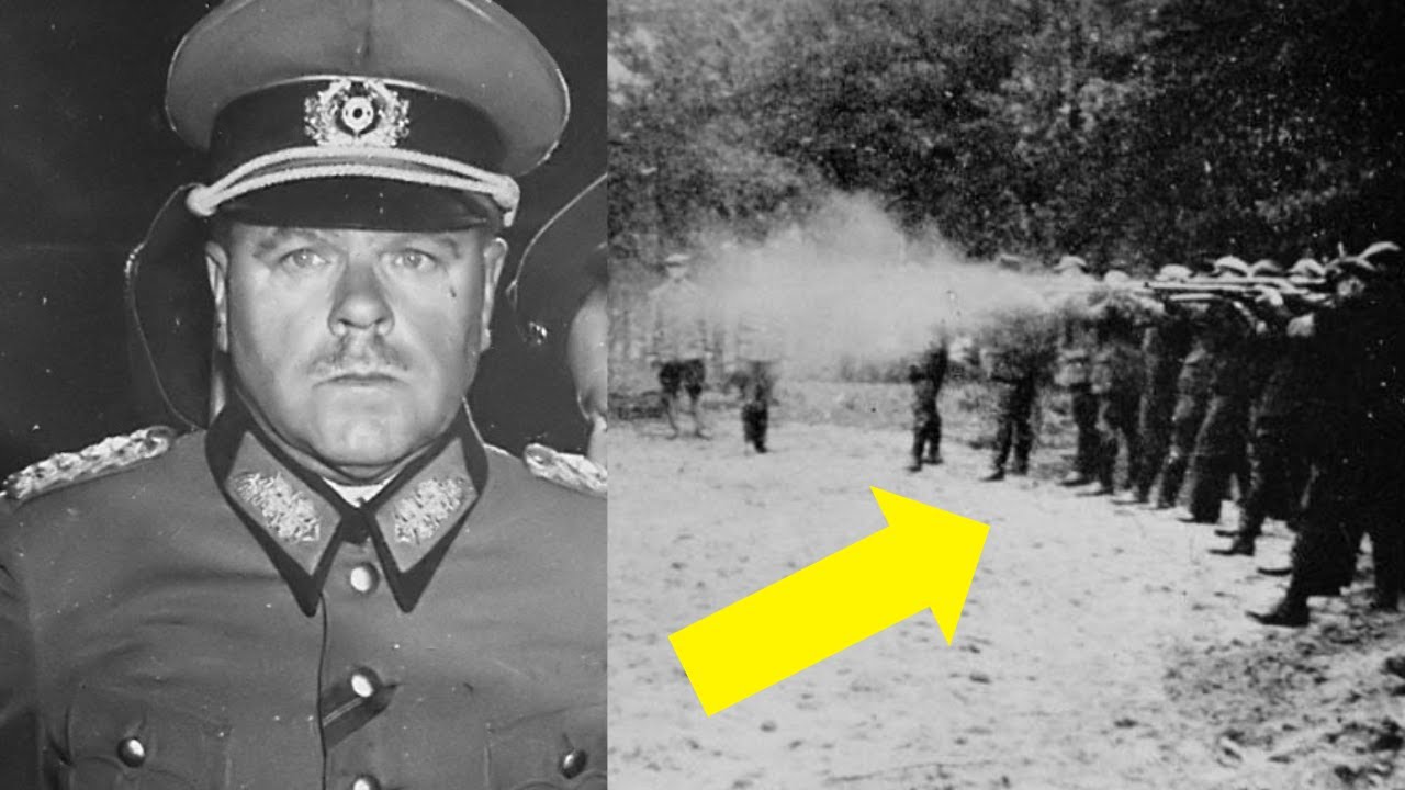 Brutal Execution of Anton Dostler - YouTube