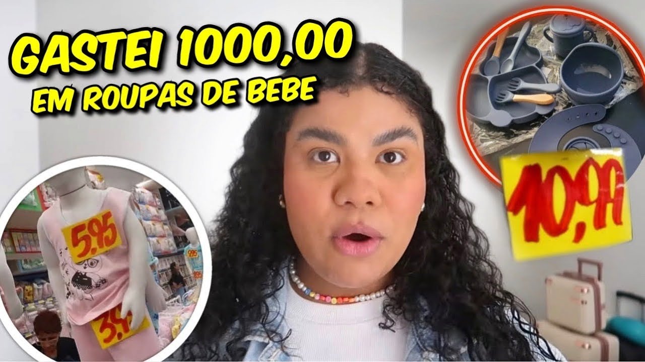 FUI NA LOJA MAIS BARATA DO RIO PRA COMPRSR ROUPAS DE BEBÊ / TALVEZ UMA ...