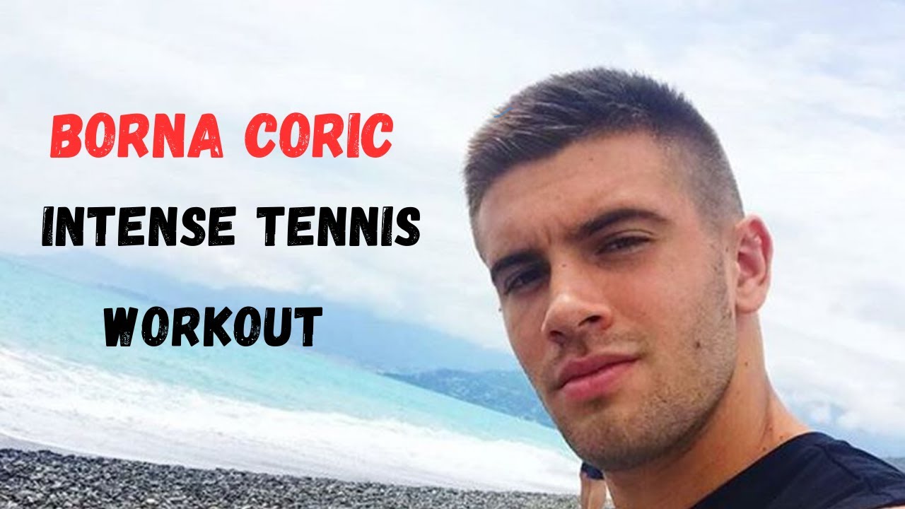 Borna Coric 5 Intense Tennis Gym Workout & Court Training - 2025 - YouTube