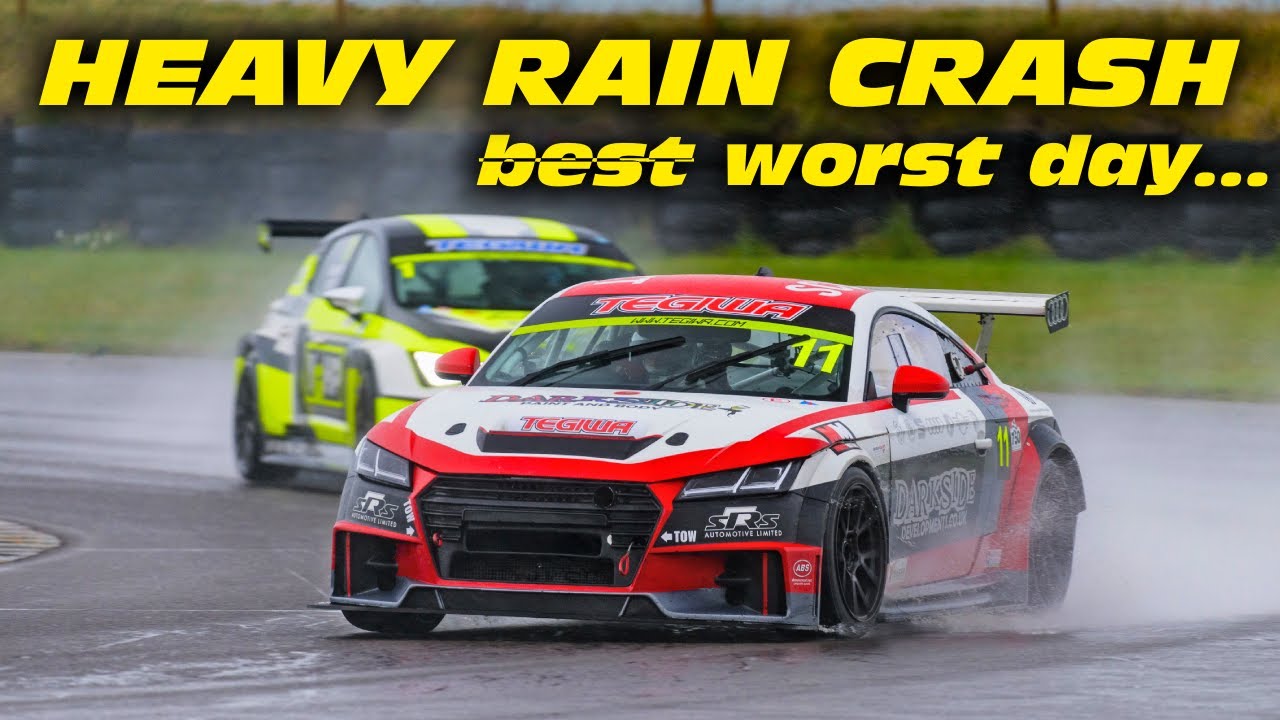 Losing My Temper, and Nearly My Race Licence... Audi TT Crash Anglesey ...