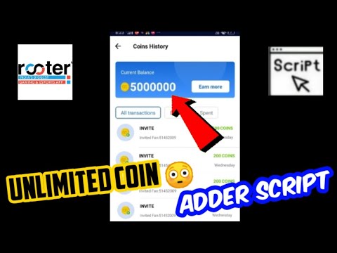 🔥 Rooter App coin Hack || ROOTER APP UNLIMITED COINS HACK trick | Unlimited refer bypass hack ...
