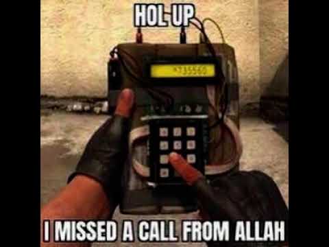Hol Up I Missed A Call From Allah - YouTube