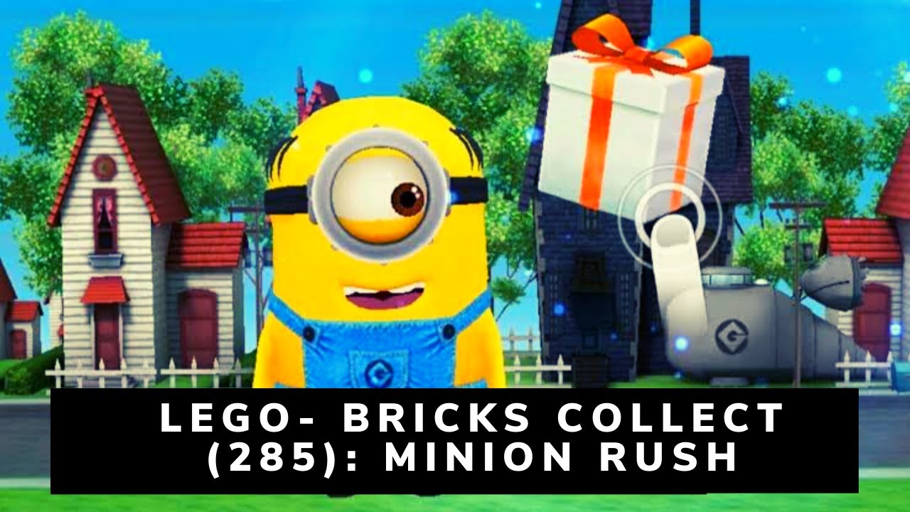 LEGO- BRICKS MILESTONE 4/7 (285 Bricks). Minion rush despicable me 2 ...