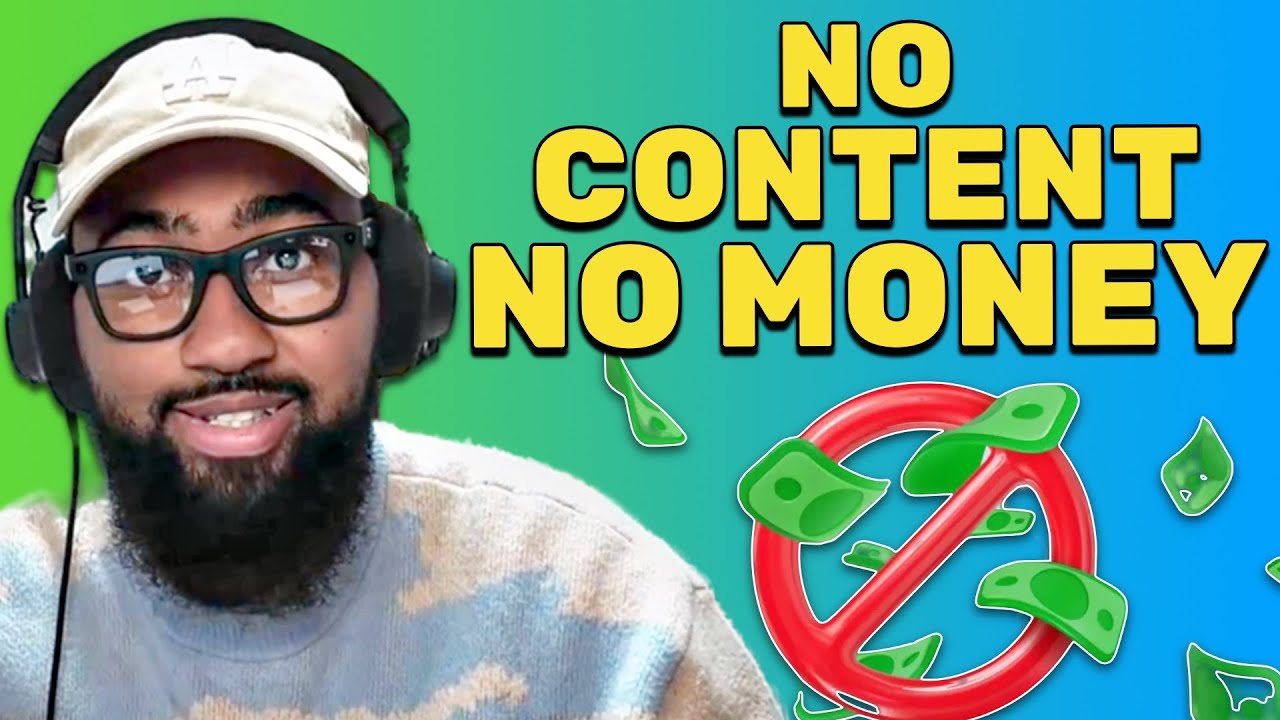 The struggles of making content & money as a producer - YouTube