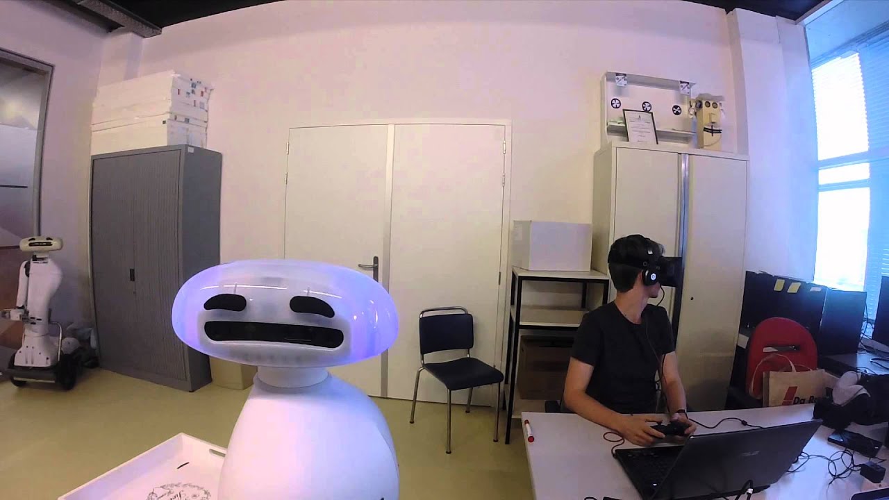 Eva 2: Teleoperated robot Eva (2014) - YouTube