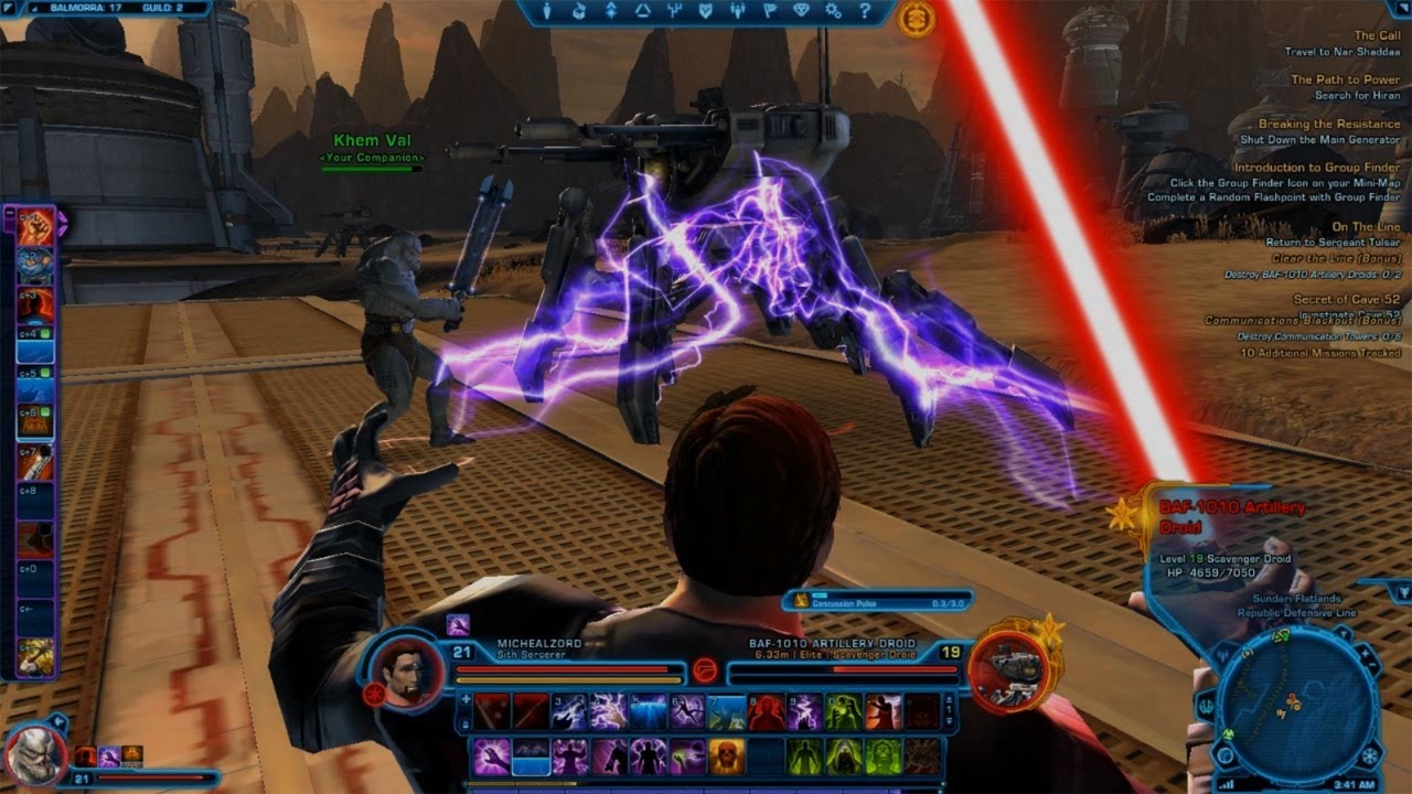 SWTOR Walkthrough Sith Inquisitor Darkside Part 48: Walker Plans - YouTube