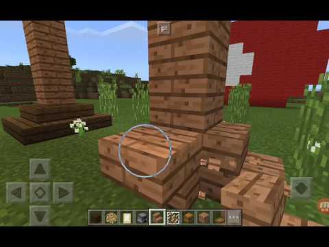 How to build a patio in Minecraft easy - YouTube