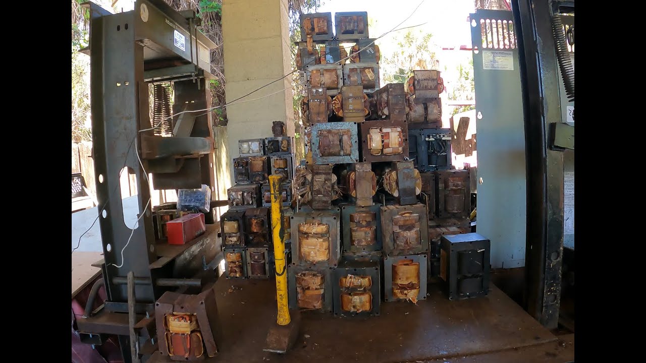 Scrapping 200 Transformers In 2 Hours Pt 1 - YouTube