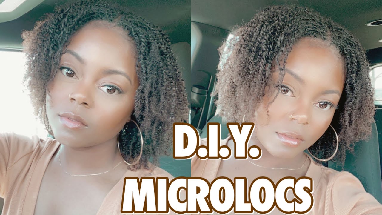 I STARTED MICROLOCS | TWO STRAND TWIST MICROLOCS | D.I.Y. MICROLOCS ...