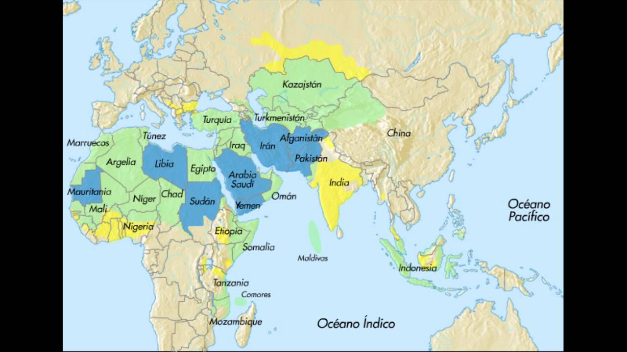 El mundo musulman en la actualidad - YouTube