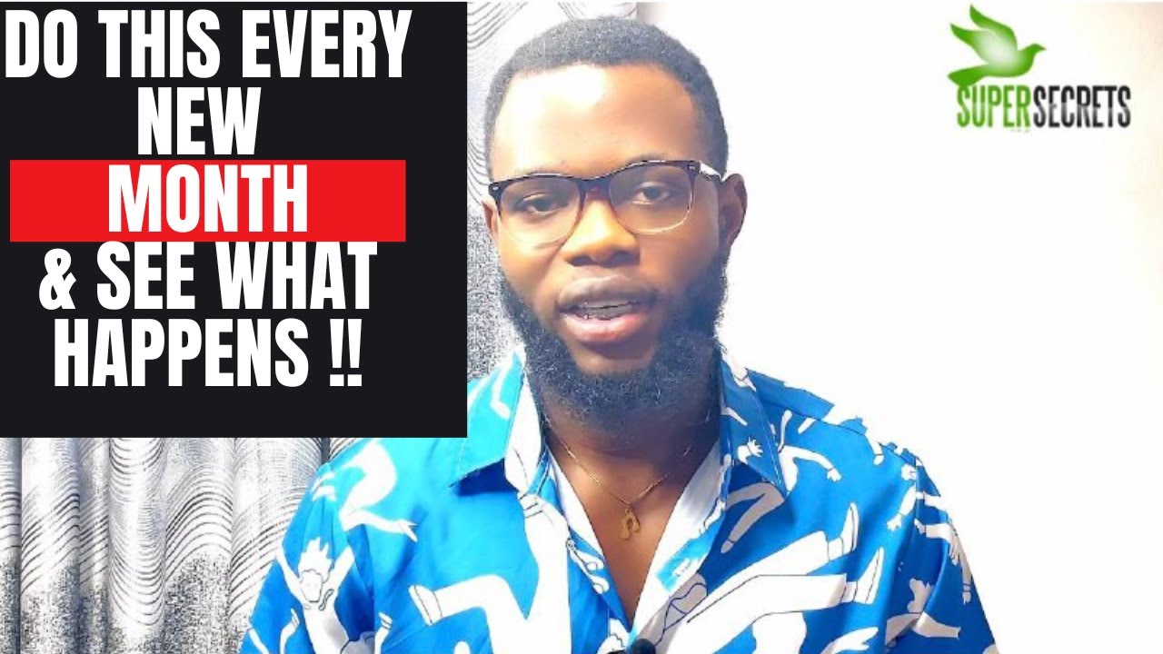 Do This From 1st-7th of Every New Month and See What Happens in Your ...