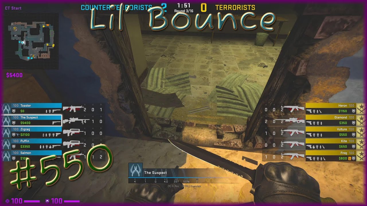 Weird Bounce-Jump | Daily CS:GO Overwatch Case | #550 - YouTube