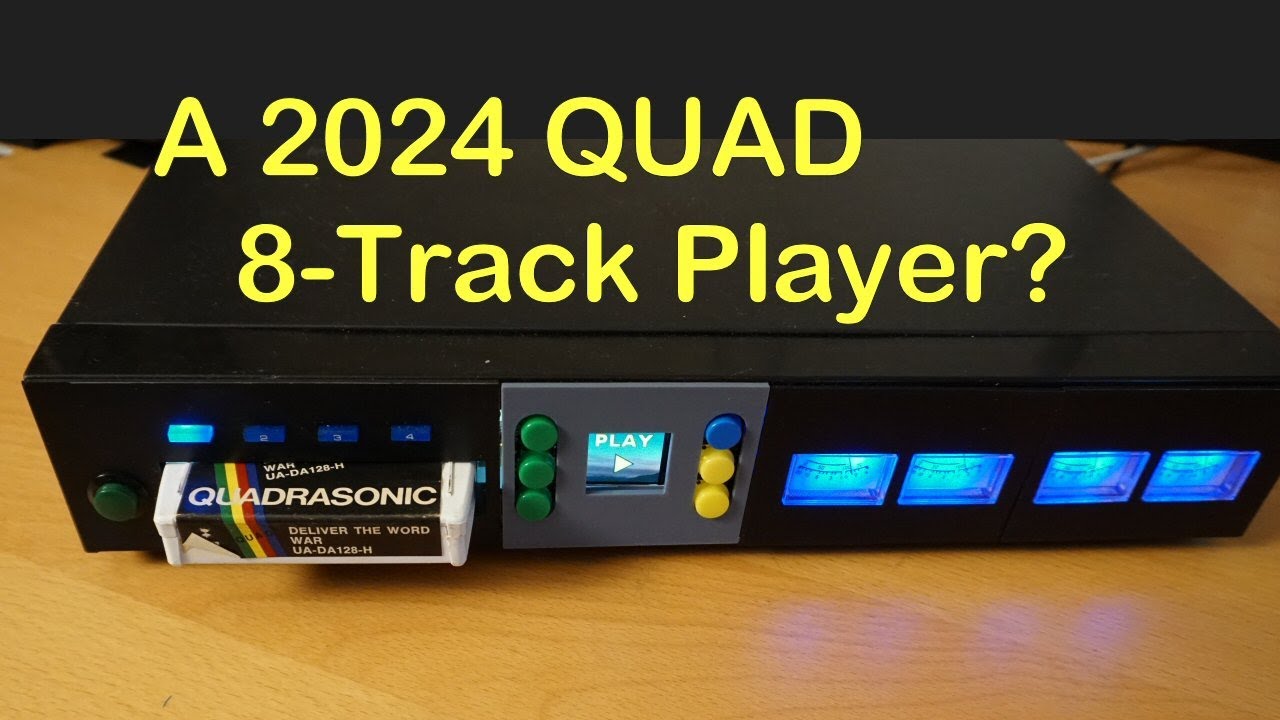 Pi-powered Quadraphonic 8-Track "Player" - YouTube
