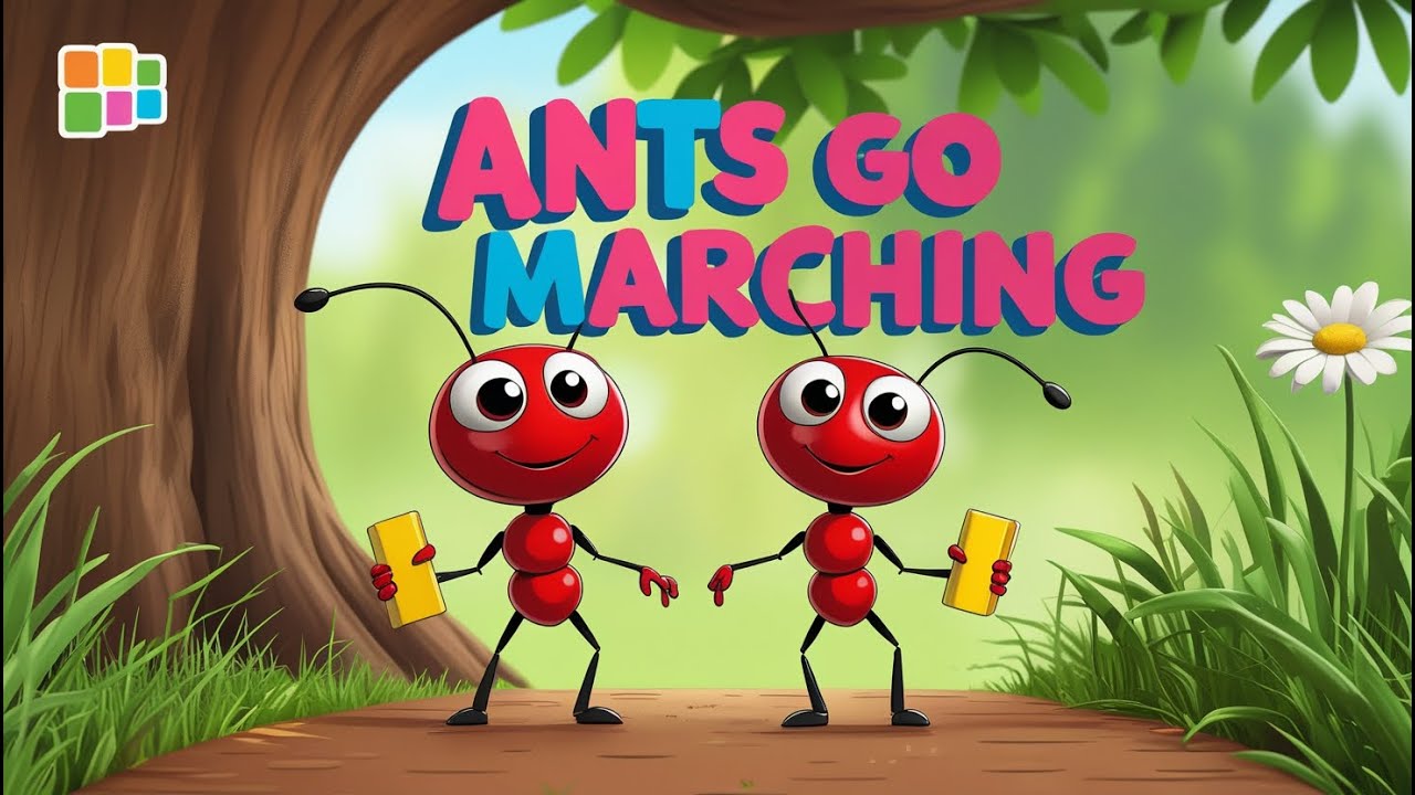 Ants Go Marching Song I Kids Videos For Kids - YouTube