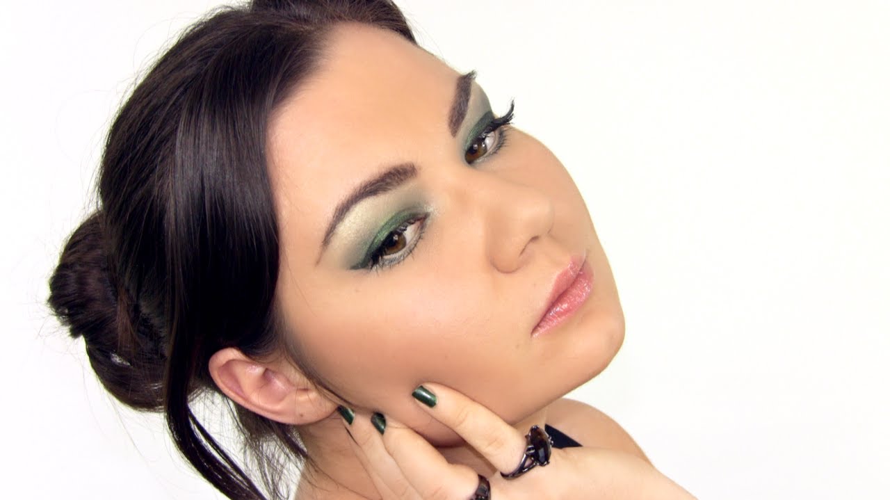 Verte (Absinthe). Макияж на выпускной/вечерний - YouTube