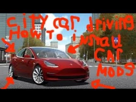 city car driving how to install mods with extras - YouTube