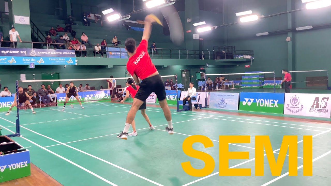 ROHAN KAPOOR/RUTHVIKA V/S NITIN/SHIKHA GAUTAM ALL INDIA BADMINTON ...