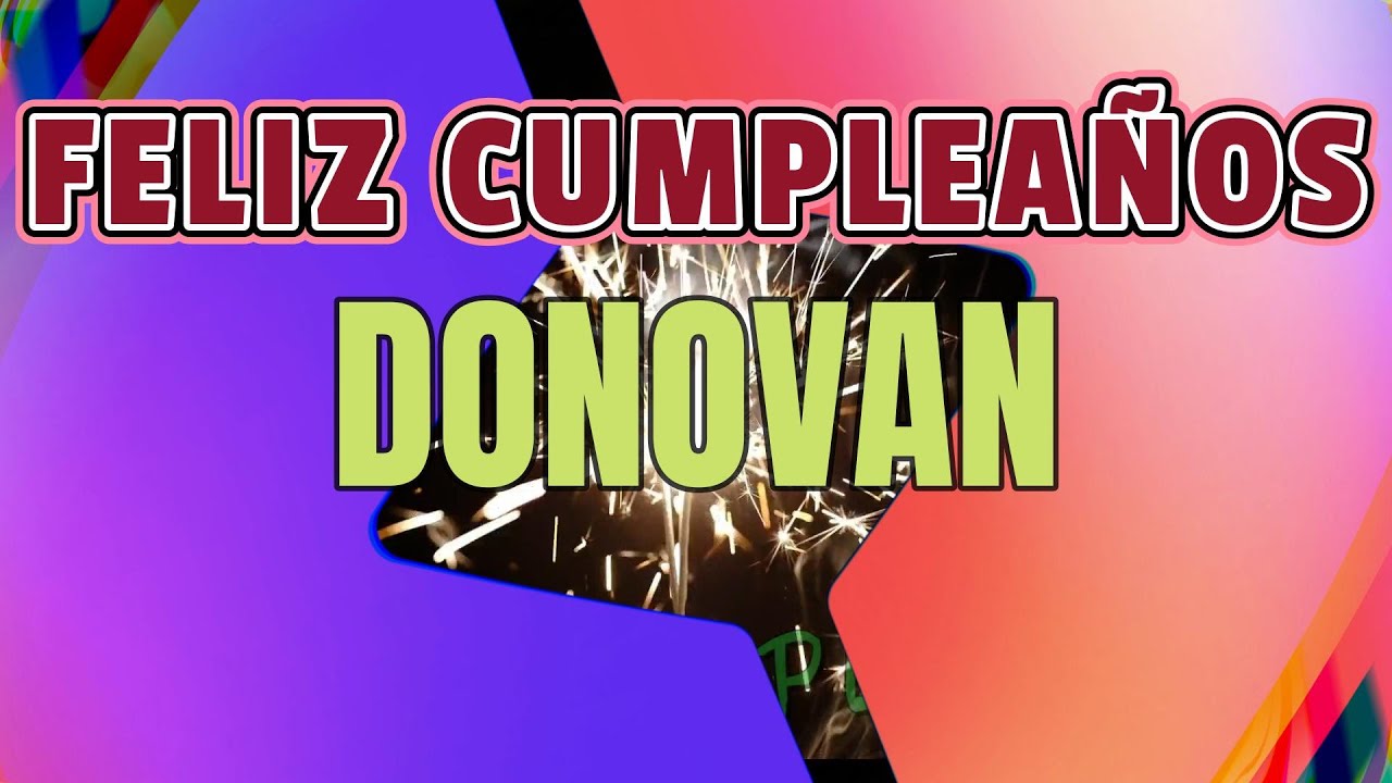 Feliz Cumpleaños Donovan (Versión Rock) - YouTube