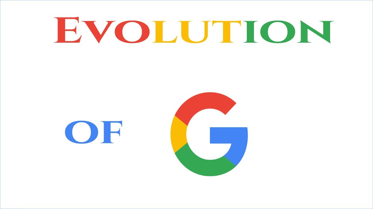 Evolution of Google (2020-1997) - YouTube