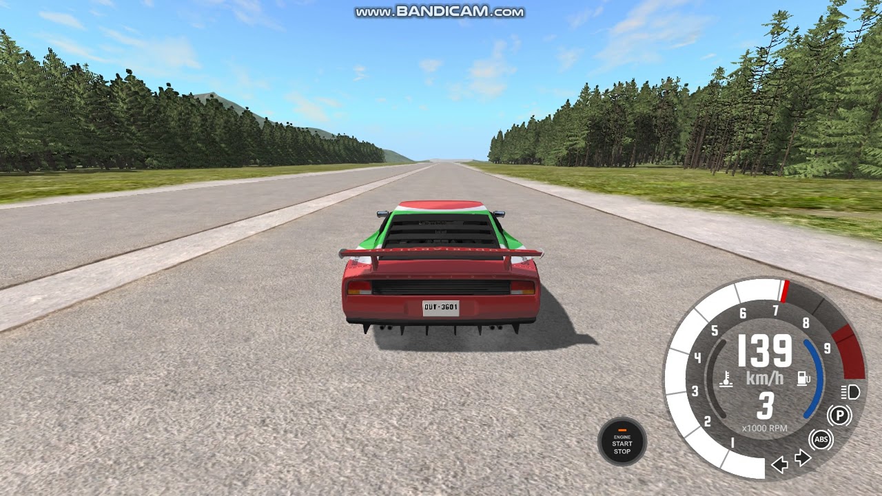 BeamNG.Drive: Drag Racing - Gangsta Paradise - YouTube