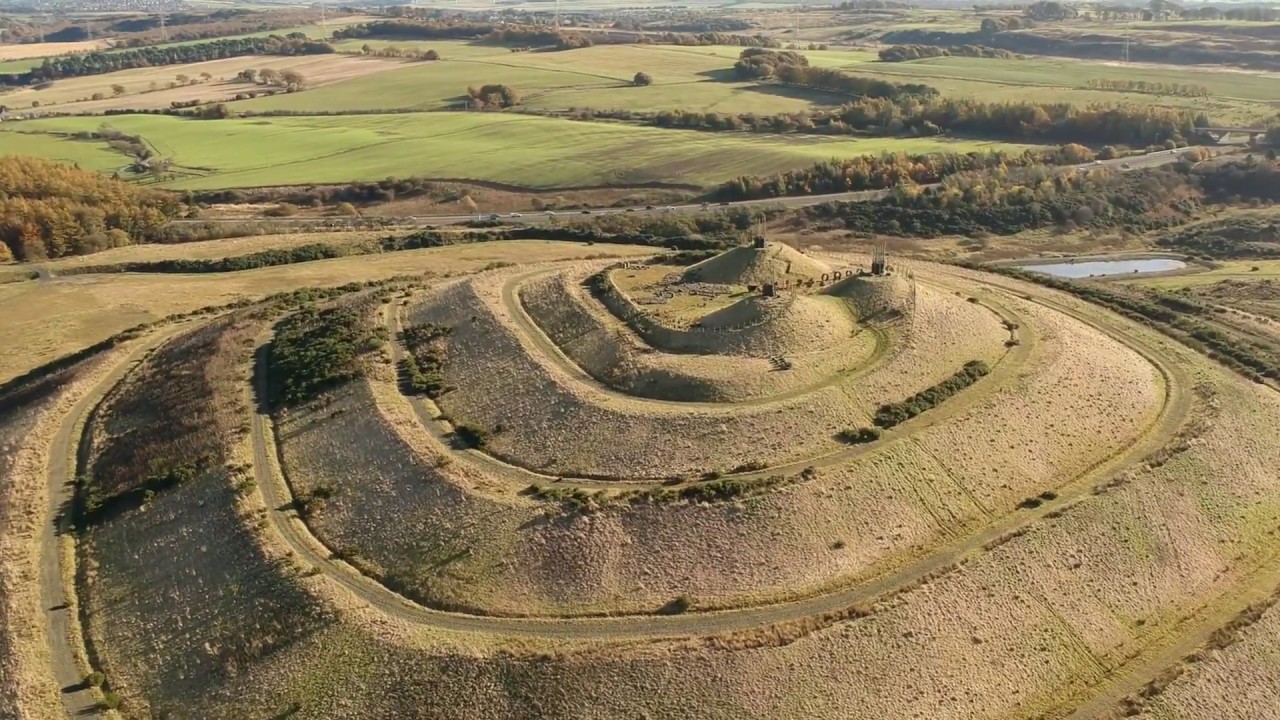 St Ninian's Colliery in Fife by drone - YouTube