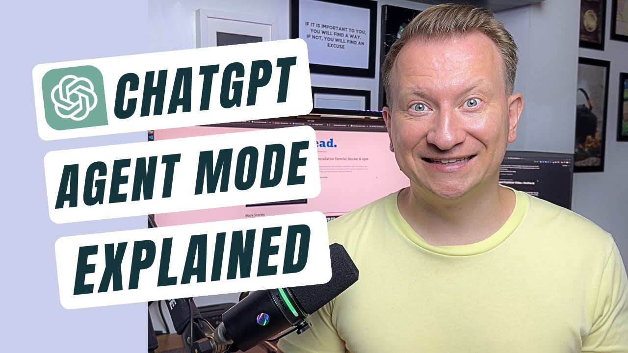 How to Use ChatGPT Agent Mode (Top Use Cases Explained) - YouTube