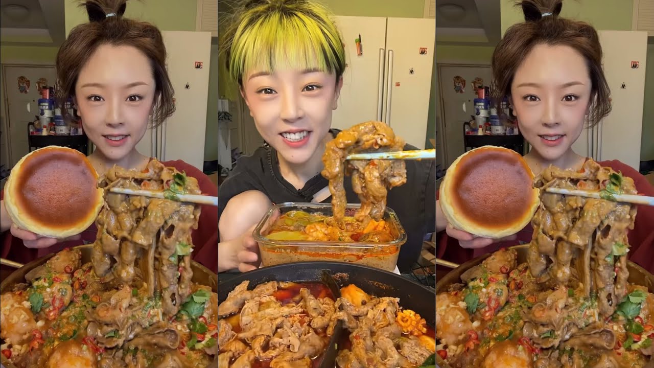 ASMR BEEF BRISKET MALA HOTPOT - YouTube