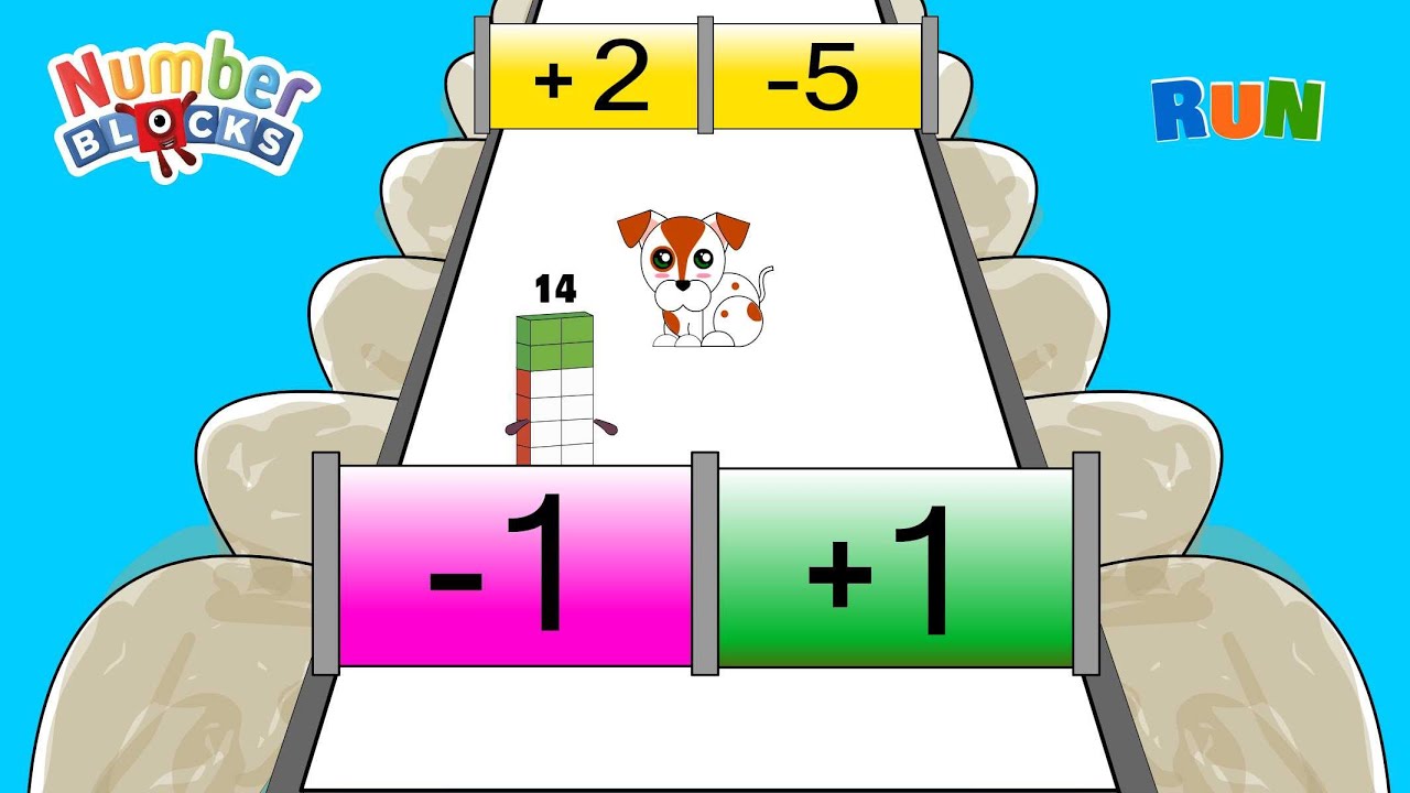 Numberblocks Run | Learn to Count -1 | Study Math - YouTube