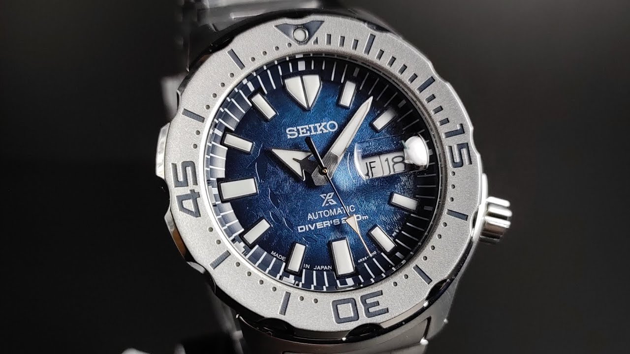 Часы Seiko Prospex Monster Save the Ocean Antarctica Penguin Special ...