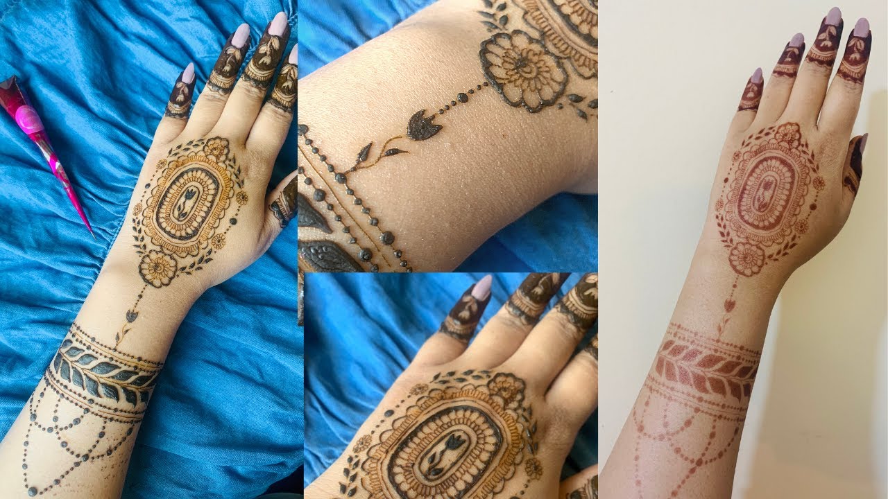 Leemas Henna Design Inspired Tulip Mehendi | Latest mehndi designs ...