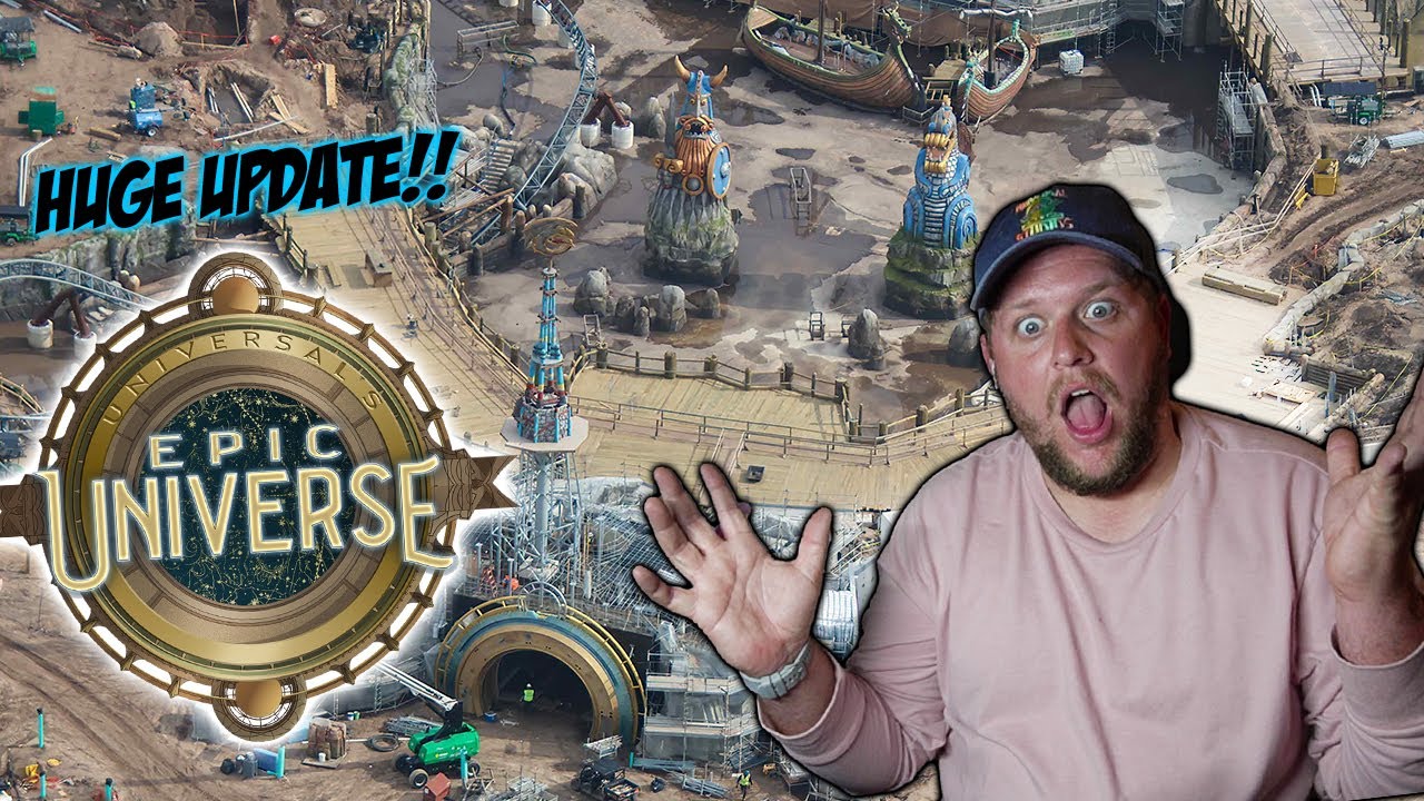 EPIC UNIVERSE UPDATE!!! | Dueling coaster update and More Testing ...