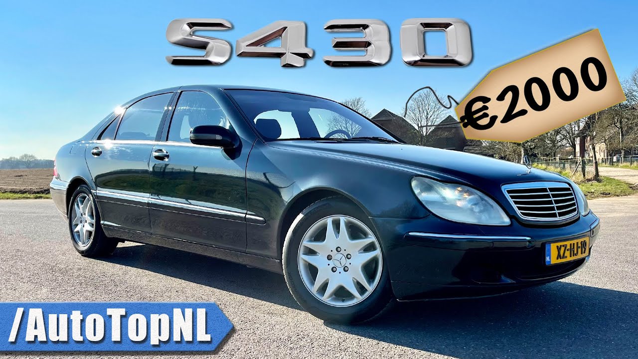 1999 Mercedes S430 LWB W220 | 250 KM/H Review on AUTOBAHN by AutoTopNL ...