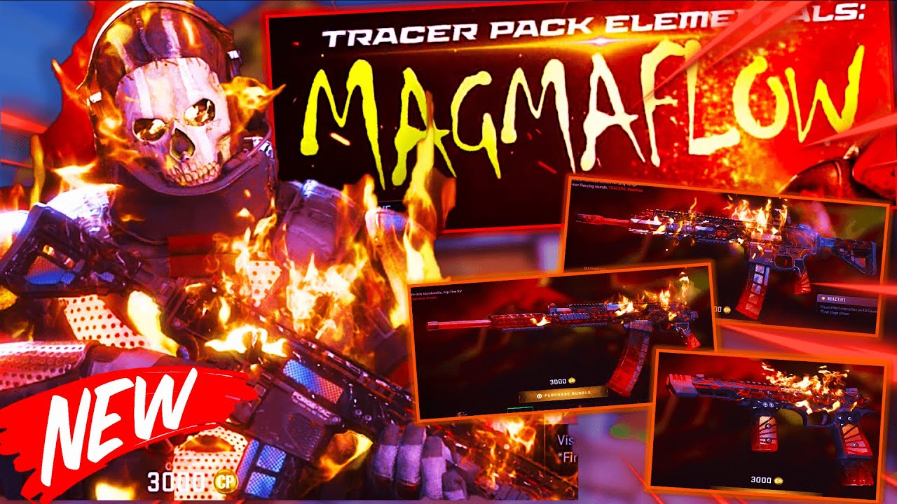 *NEW* Tracer Pack ELEMENTALS: MAGMA FLOW Bundle - YouTube