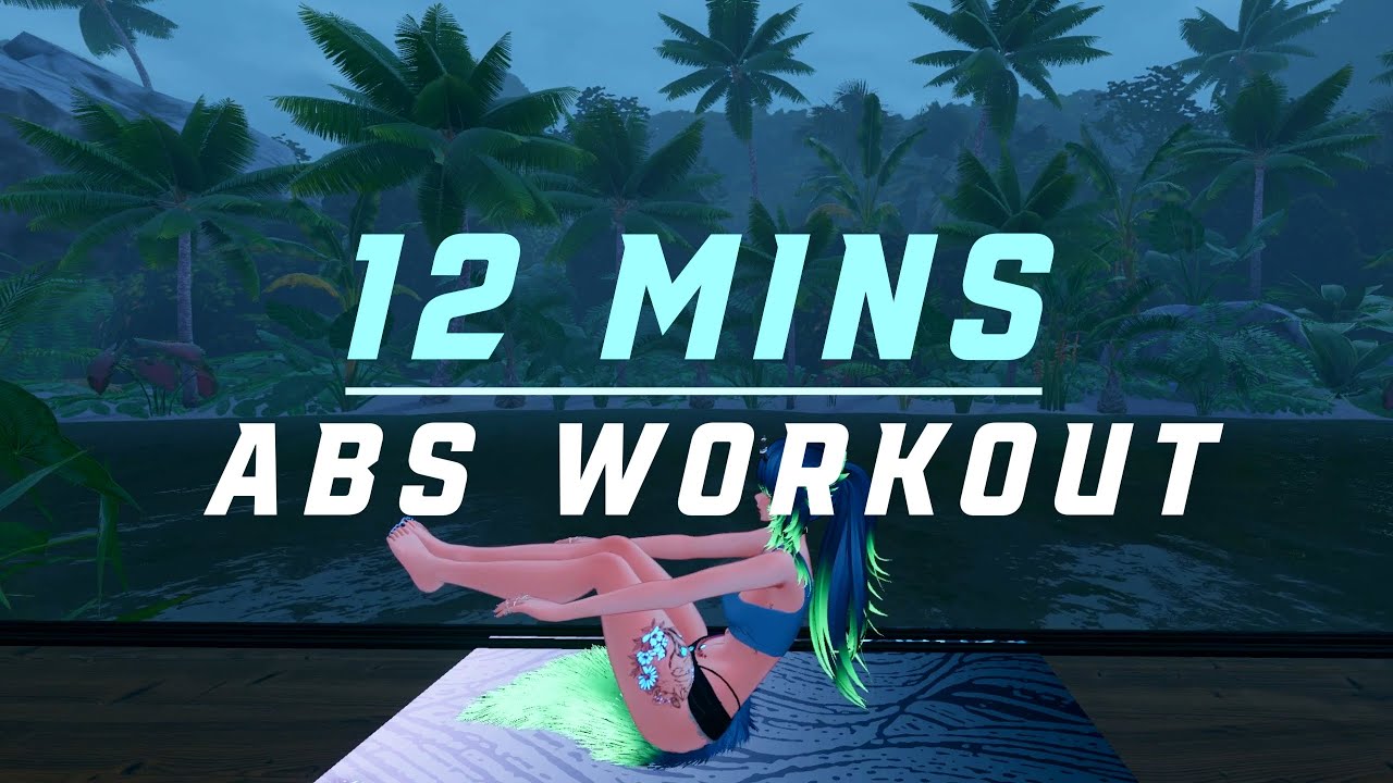 12 mins Abs HIIT | VRChat Workout - YouTube