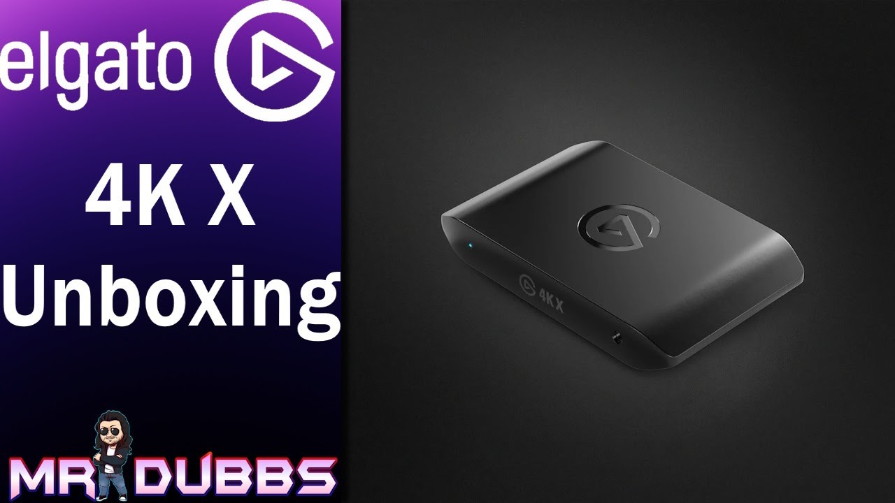 Elgato 4k X unboxing! - YouTube