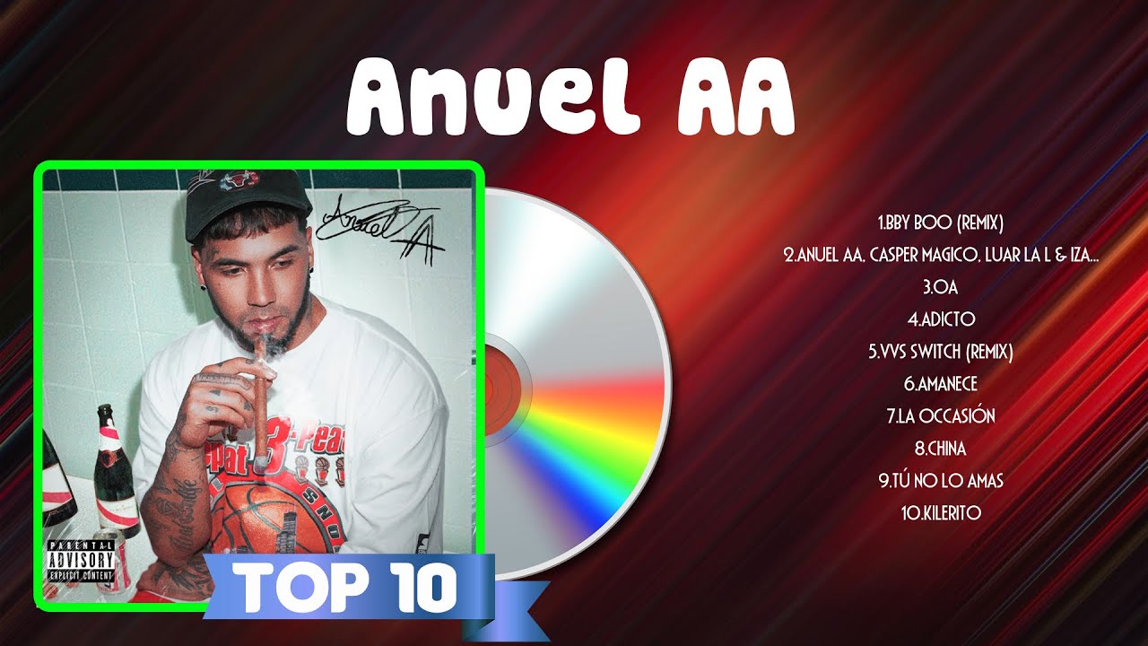 Anuel AA Álbum Completo 2024 ~ The Best Songs Of Anuel AA - YouTube