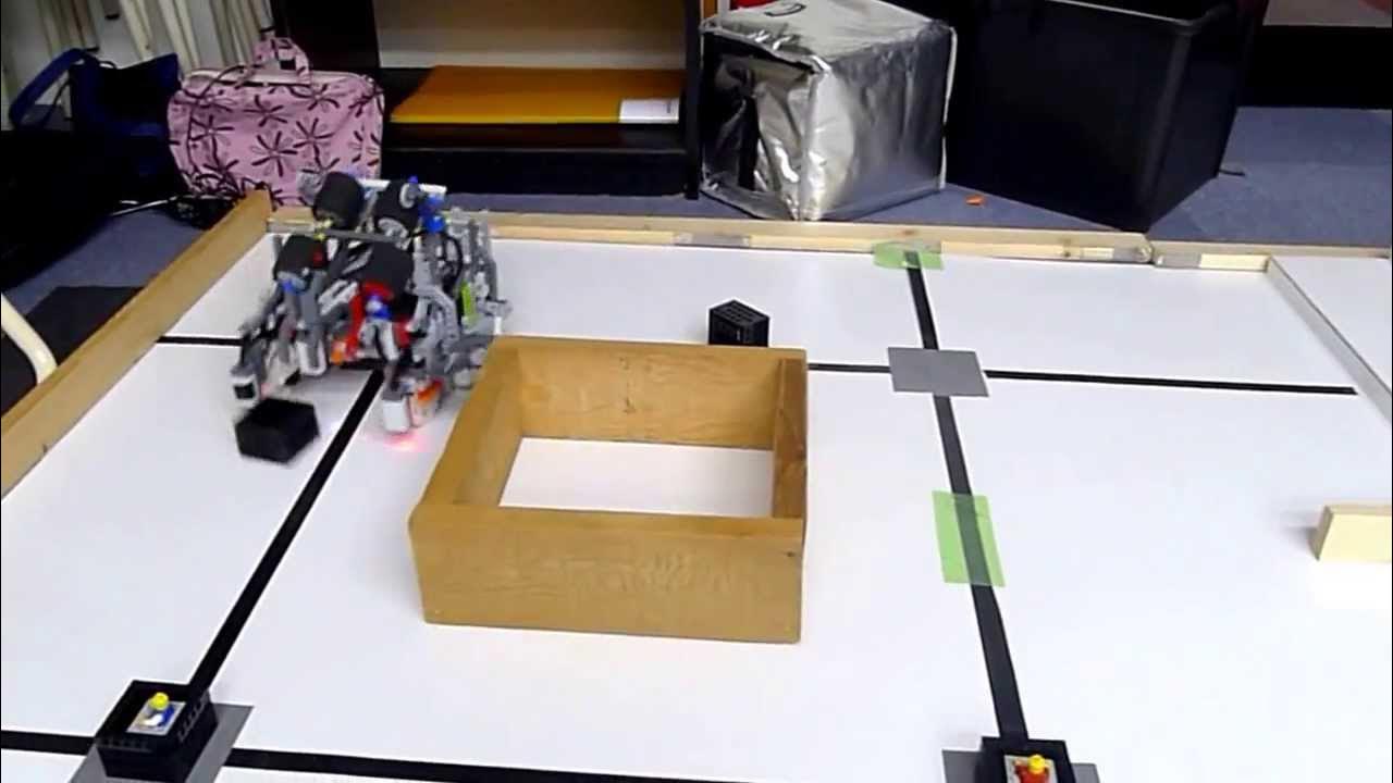 WRO 2013 practice 通常版 OK #1 - YouTube