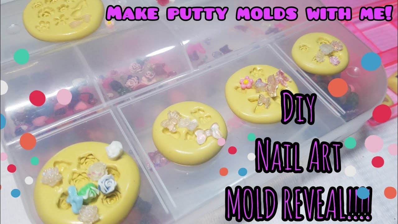 DIY NAIL ART PUTTY MOLDS||REVEAL!! - YouTube