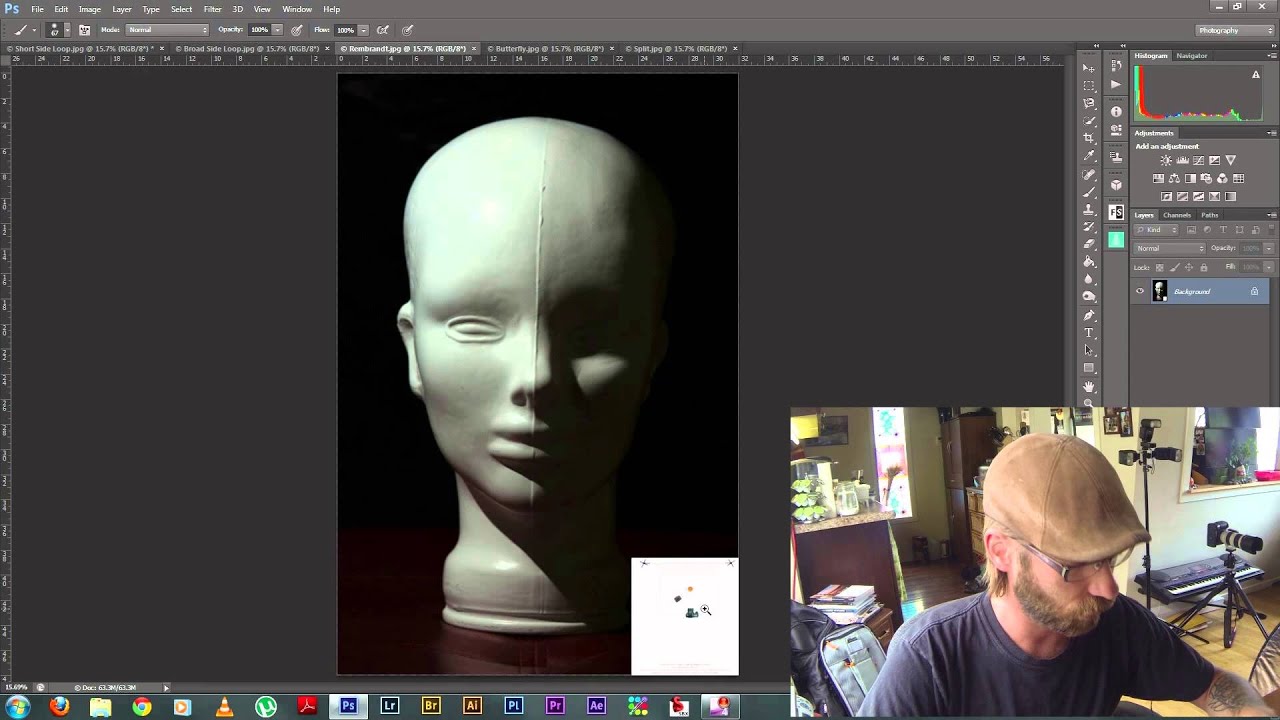 How To - 4 Basic Portrait Lighting Techniques - YouTube