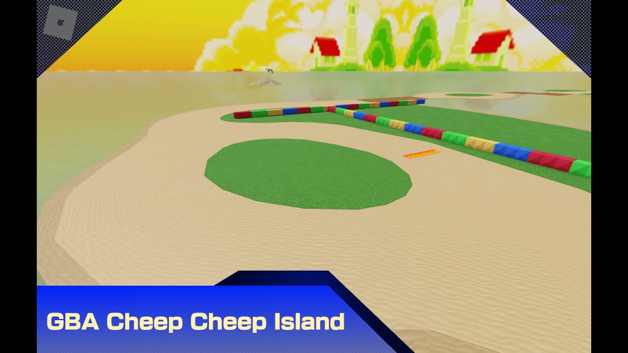 GBA Cheep Cheep Island - Mario Kart: Super Circuit in Roblox - YouTube