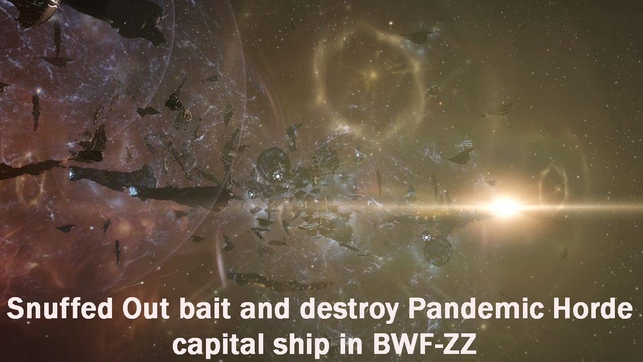 EVE Online: Snuffed Out bait and destroy Pandemic Horde capital ship in ...