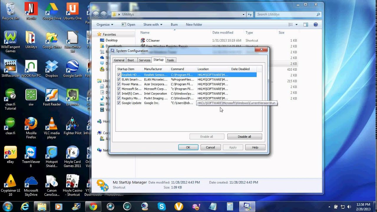 Mz StartUp Manager - YouTube