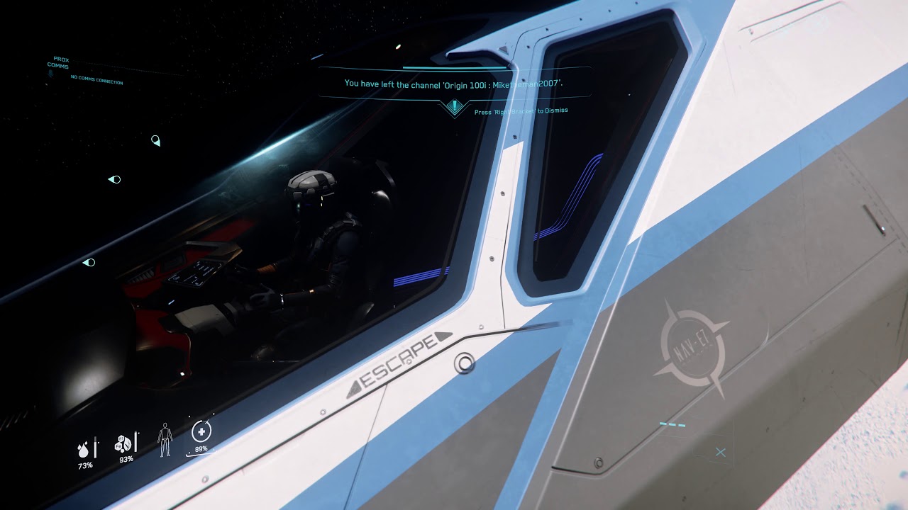 Docking an Origin 100i in a 890 Jump Star Citizen 2020 4K - YouTube
